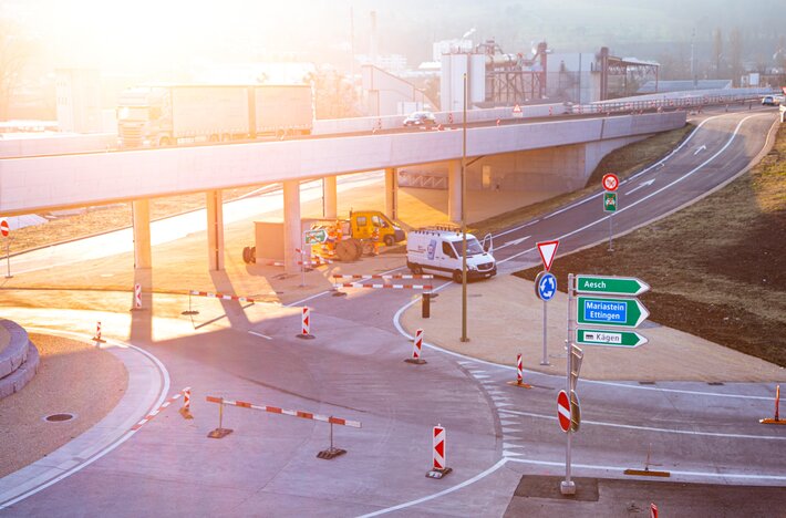 A18 Vollanschluss Aesch Inbetriebnahme Anschluss Dornacherstrasse ...